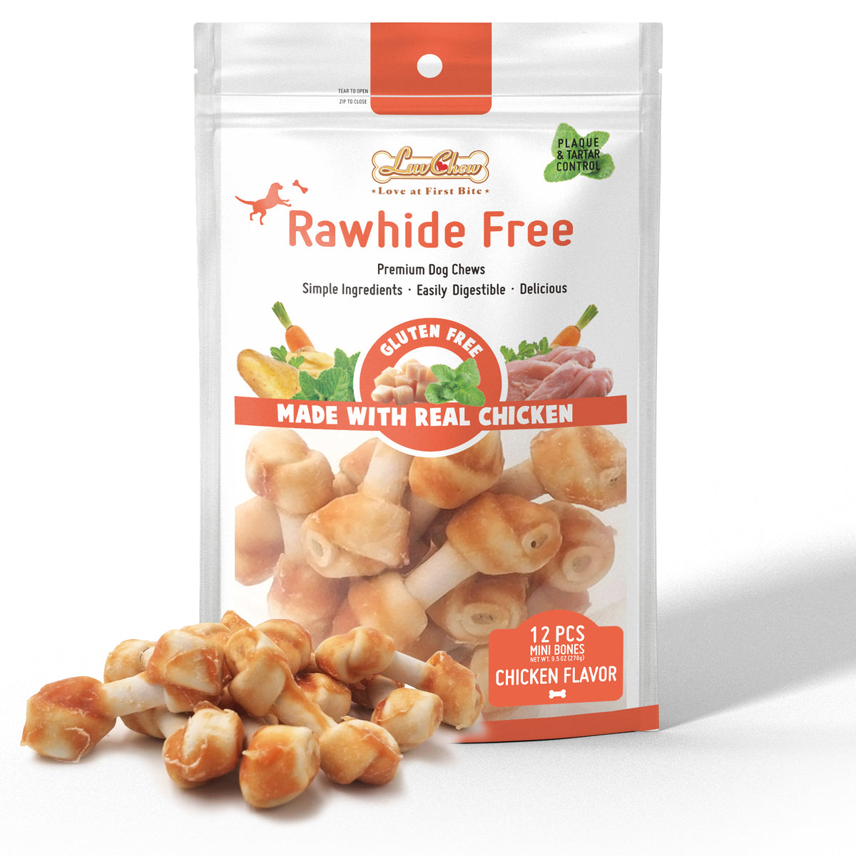 Chicken Knotted Bones – Luvchew store